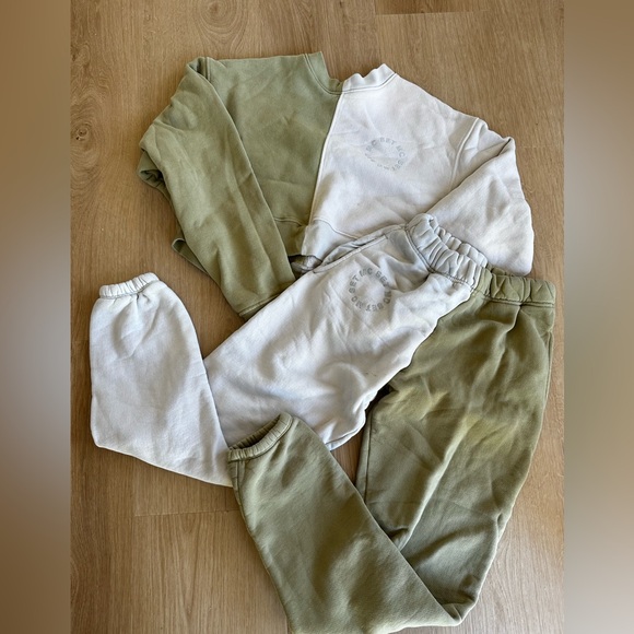 SET Active | Tops | Setactive X Madeline Cline Seagrass Sweatset | Poshmark